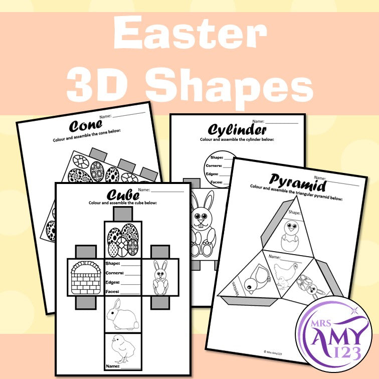 Easter 3D Shape Nets
