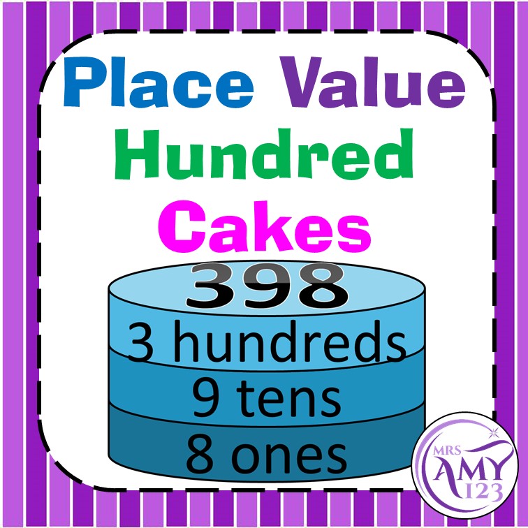 Place Value Cakes - Hundreds Activity