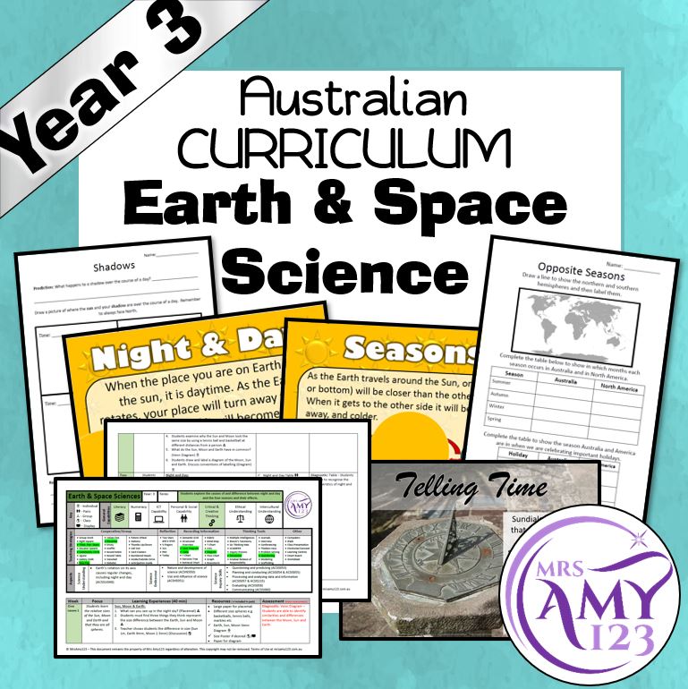 Earth And Space Science Lessons