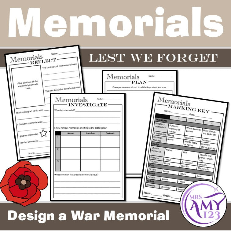 War Memorial Project - Use for ANZAC Day