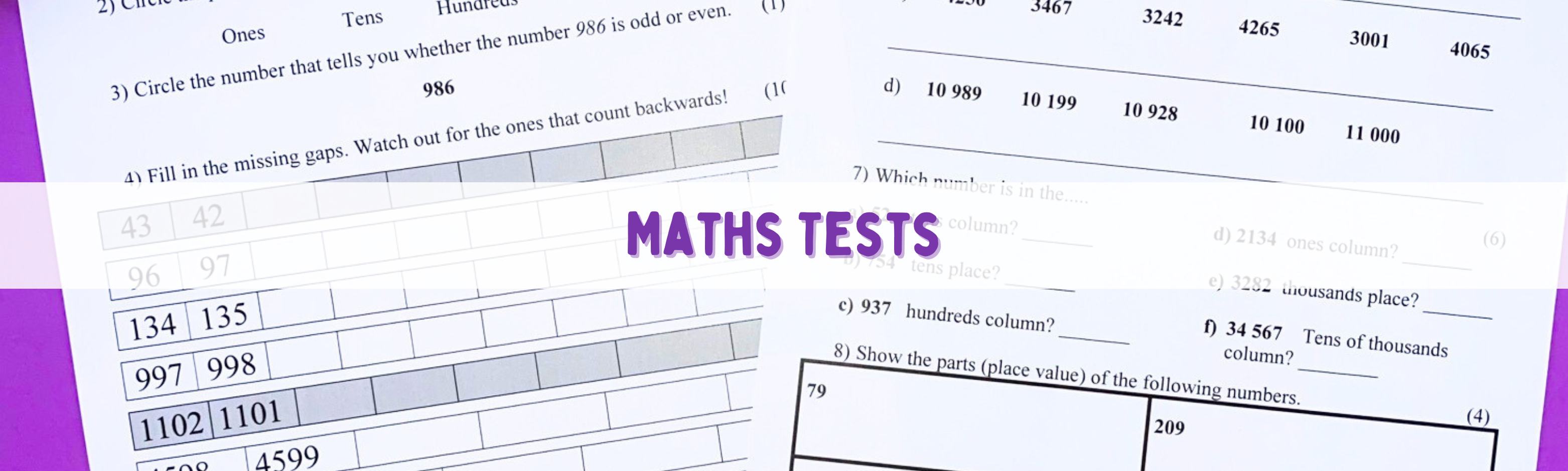 Mathematics Tests