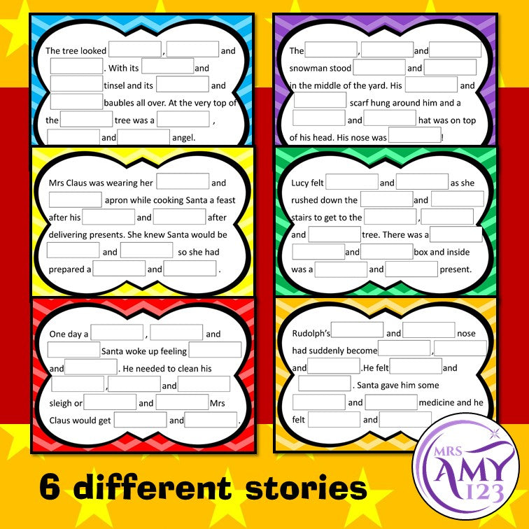 Christmas Adjectives Activity