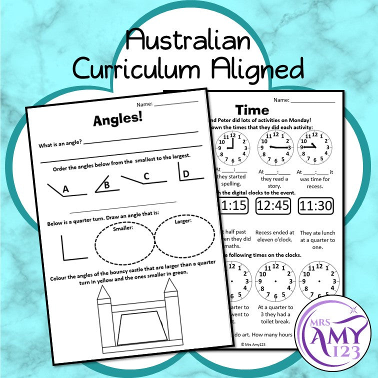 Year 3 Maths - Mathematics Revision - Australian Curriculum