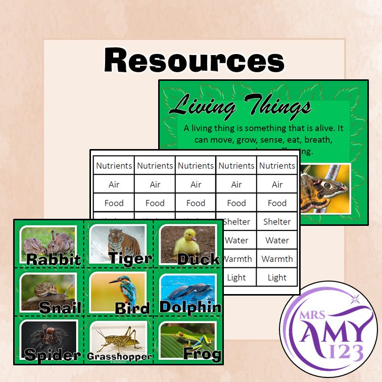 Foundation Science - Biological Science Features of Living Things Unit