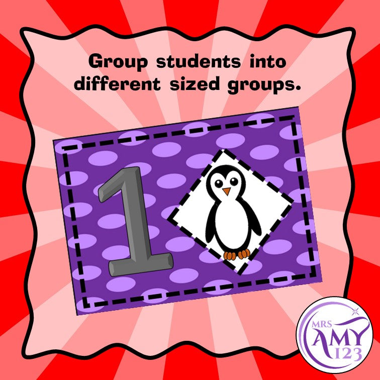 Grouping Cards - Easily Group Students!