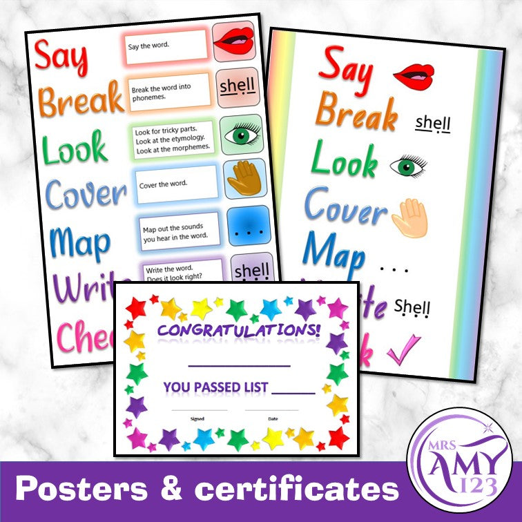 Complete Spelling Program-Lists, activities, grids, and more!