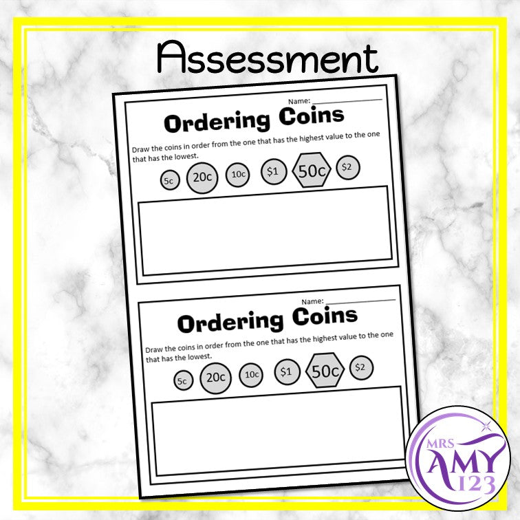 Year 1 Maths - Money Program - Australian Curriculum