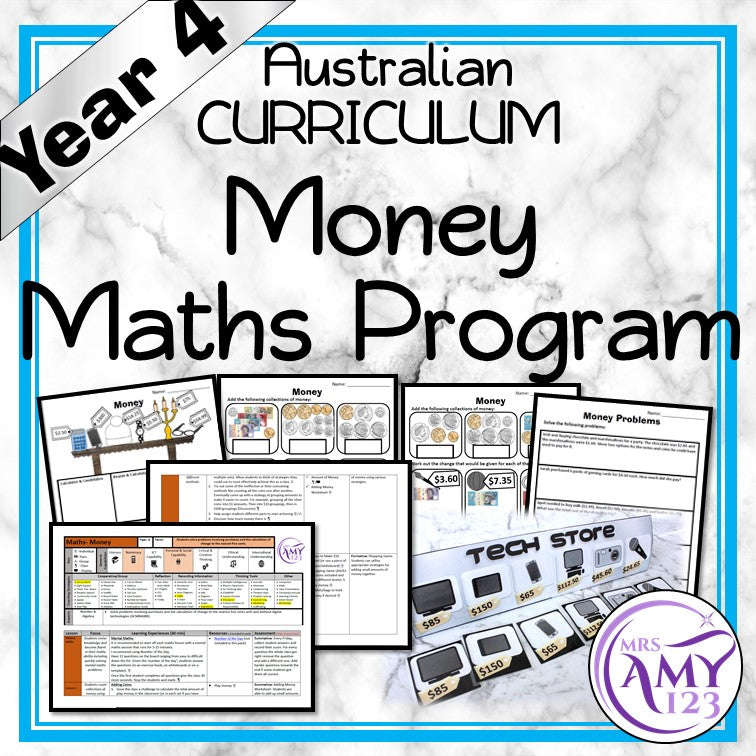 Year 4 Maths - Money Program - Australian Curriculum