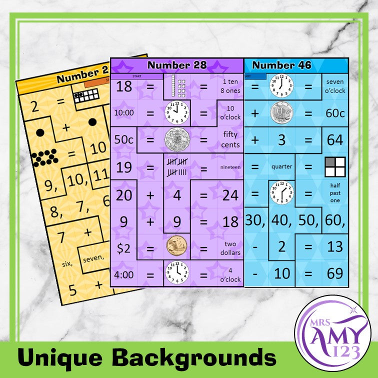 Mental Math Sorting Puzzles - Lower