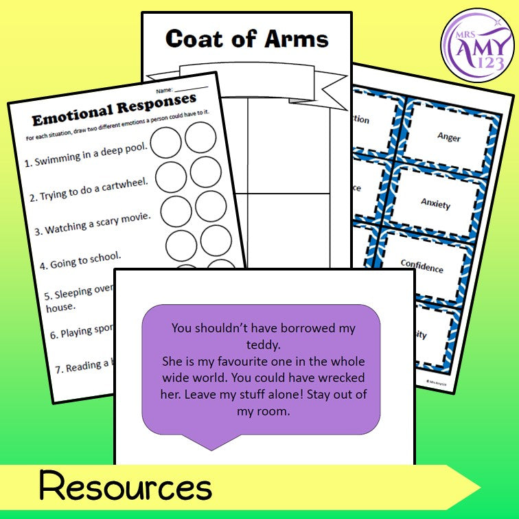 Year 1 & 2 Health - Feelings & Self Unit - Australian Curriculum